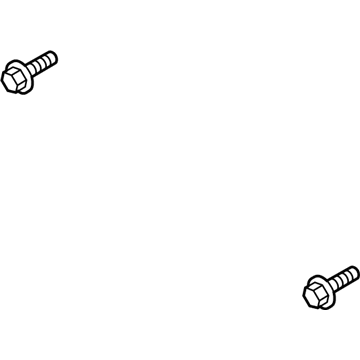 90118-WB574 Genuine Toyota Bolt