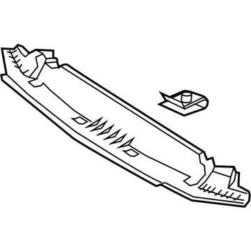 53113-WB001 Genuine Toyota Lower Radiator Grille No.2