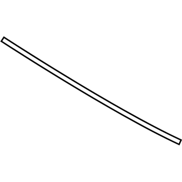 56117-06190 Genuine Toyota Dam, Window Glass Ad