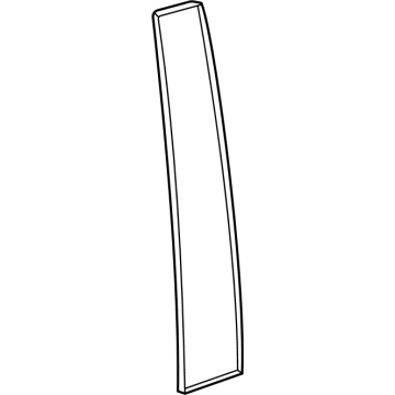 75072-62010 Genuine Toyota MOULDING Sub-Assembly, F