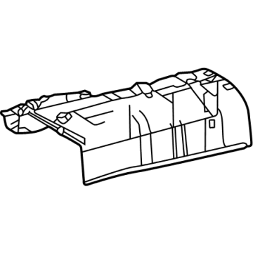 58043-0E020 Genuine Toyota INSULATOR Sub-Assembly
