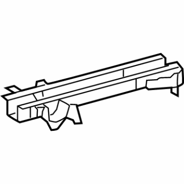 57604-06050 Genuine Toyota Member Sub-Assembly, Rear