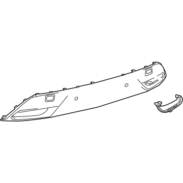 52108-62010 Genuine Toyota Extension Sub-Assembly