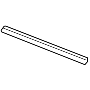 75641-52010 Genuine Toyota Moulding, Quarter Window, RH