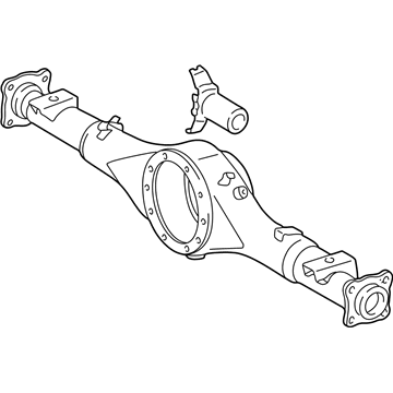 Rear Axle Housing & Differential - 2006 Toyota Sequoia