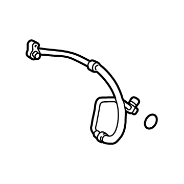 Toyota Camry A/C Hose - Guaranteed Genuine Toyota Parts