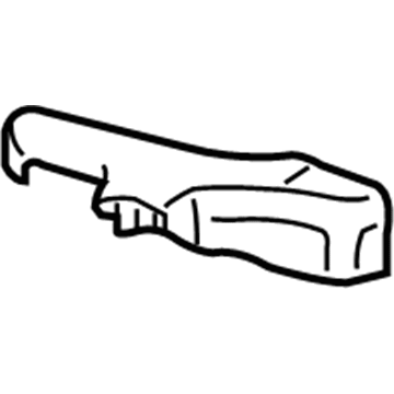 58442-0D090 Genuine Toyota Cover, Jack