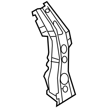 61712-10080 Genuine Toyota Panel, Roof Side, Ou