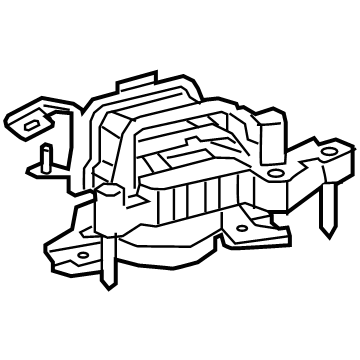 12305-0P040 Genuine Toyota INSULATOR Sub-Assembly