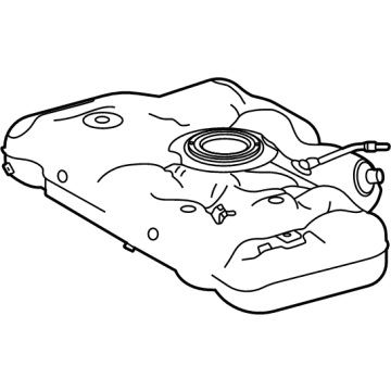 77001-08120 Genuine Toyota Tank Sub-Assembly, Fuel