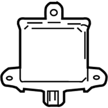 88162-F4011 Genuine Toyota Sensor, Blind Spot M
