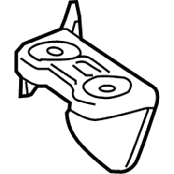 65631-F4010 Genuine Toyota Plate, Rear Wheel House