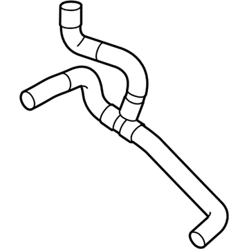 16260-F0010 Genuine Toyota Hose Assembly, Water By