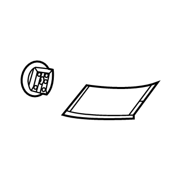 60118-0R051 Genuine Toyota Cover Sub-Assembly, Fr P