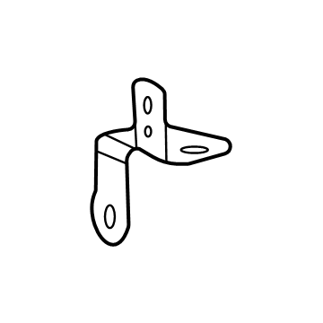 86212-08060 Genuine Toyota Bracket, Radio RECEI