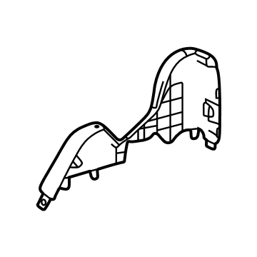 71834-08050-C0 Genuine Toyota Cover, Rr Seat RECLI