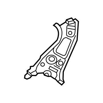 53831-12360 Genuine Toyota Panel, Fr Fender Sid