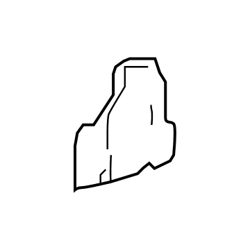 52144-02040 Genuine Toyota Bracket, Fr Bumper S