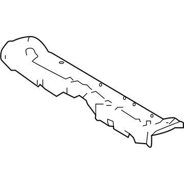 53205-02220 Genuine Toyota Support Sub-Assembly, Ra