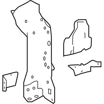 53203-47903 Genuine Toyota Support S/A, RADIATO