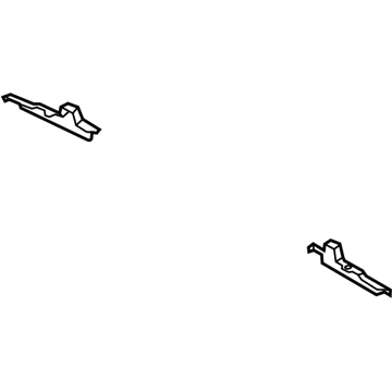 53851-06180 Genuine Toyota Pad, Front Wheel Opening