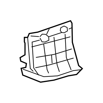 53736-06070 Genuine Toyota Seal, Front Fender APRO