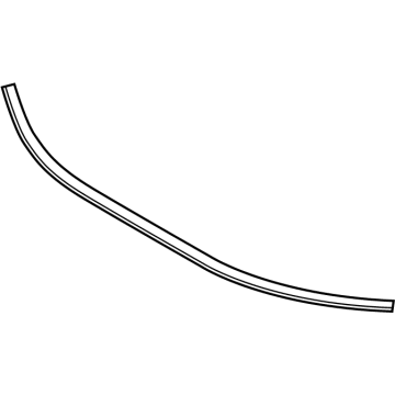 56153-0R020 Genuine Toyota MOULDING, Fr Window