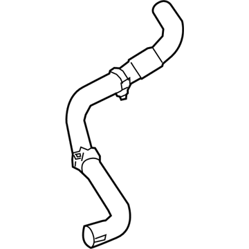 16571-F0010 Genuine Toyota Hose, Radiator, NO.1