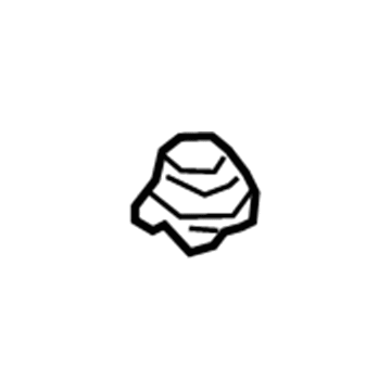 16523-F0020 Genuine Toyota Cushion, Radiator Su