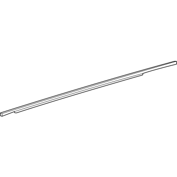 68180-08030 Genuine Toyota WEATHERSTRIP Assembly, R