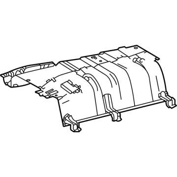 58043-0E010 Genuine Toyota INSULATOR Sub-Assembly