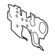 55210-0A100 Genuine Toyota INSULATOR ASSY, DASH