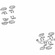 17565-28010 Genuine Toyota Support, Exhaust Pipe