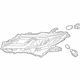 81110-06F60 Genuine Toyota Passenger Side Headlight Assembly