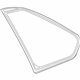 62720-0R090 Genuine Toyota Window Assembly, Quarter