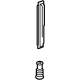 884A0-06020 Genuine Toyota CONDENSER Assembly, Supp
