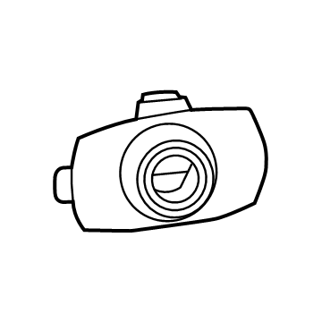 89348-0E590 Genuine Toyota Ultrasonic Sensor Retainer