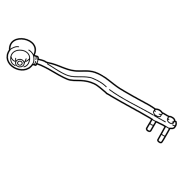 48660-40021 Genuine Toyota Bar Assembly Strut Right-hand