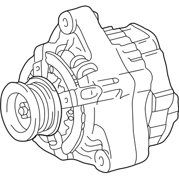 27060-50300-84 Genuine Toyota Alternator Assembly with Regulator