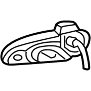 69230-34020-E2 Genuine Toyota Rear Door Handle Assembly