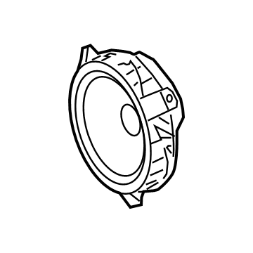 86160-76140 Genuine Toyota Radio Speaker Assembly