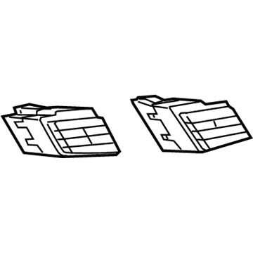 55900-07130 Genuine Toyota Control Assembly, Air Co