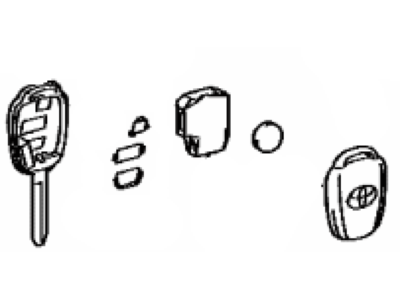 89070-0C050 Genuine Toyota Transmitter Assembly, Do