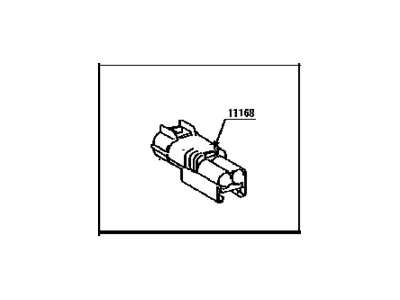90980-11168 Genuine Toyota Housing, Connector M