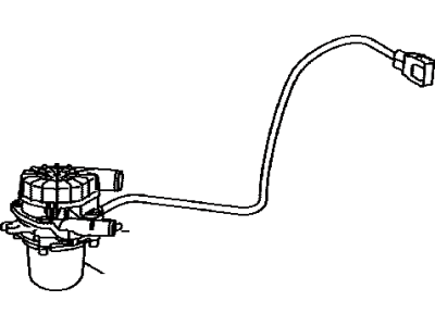 17610-0S030 Genuine Toyota Pump Assembly, Air