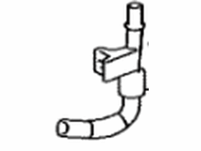 16207-25010 Genuine Toyota Pipe Sub-Assembly, Water