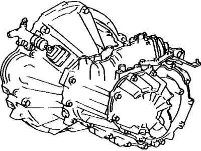 30300-1A040 Genuine Toyota Transaxle Assy, Manual