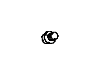 90341-A0007 Genuine Toyota Plug, Straight Screw