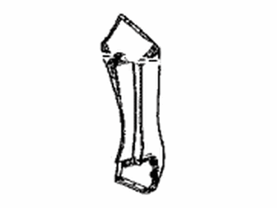 52161-42946 Genuine Toyota Piece, Rr Bumper, RH