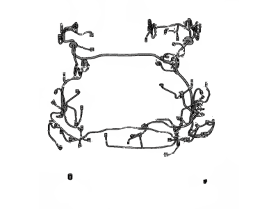 82114-0R030 Genuine Toyota Wire, Engine Room, N